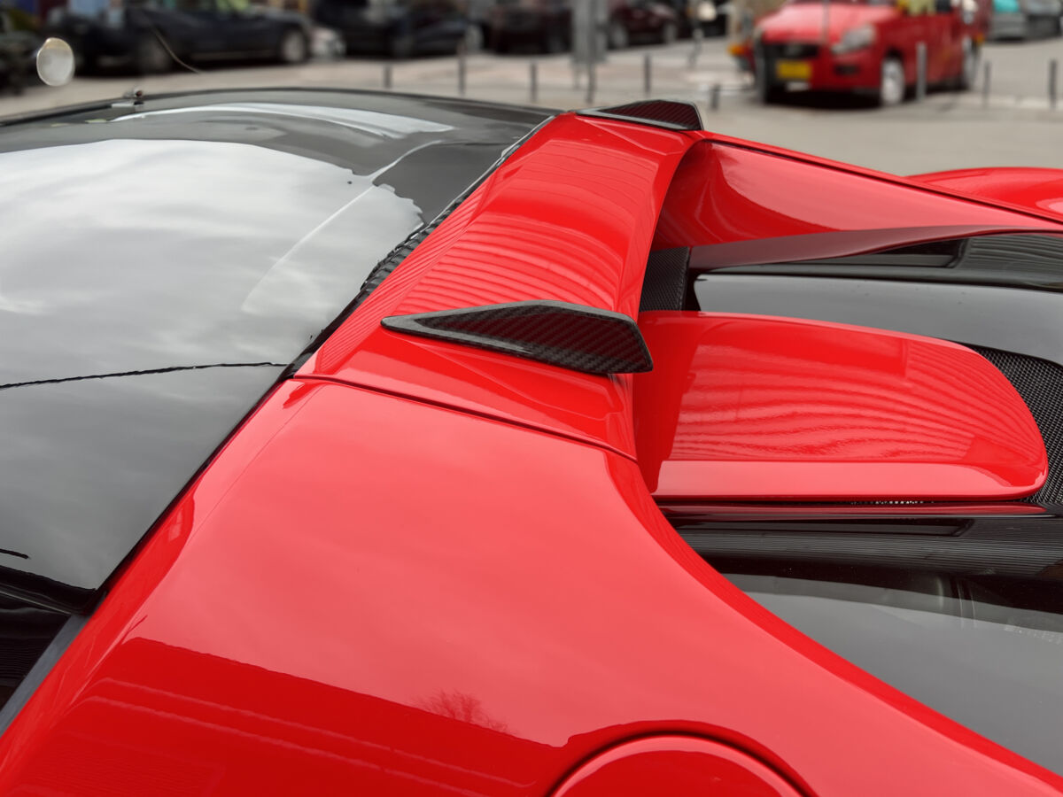 Roof diffuser for Ferrari 296 GTB in Rear Eyebrows- genuine parts by ...
