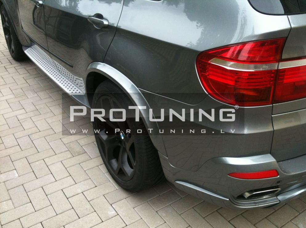 Aerodynamic Retrofit kit/ Wide wheel arch extensions For BMW X5 E70 in ...