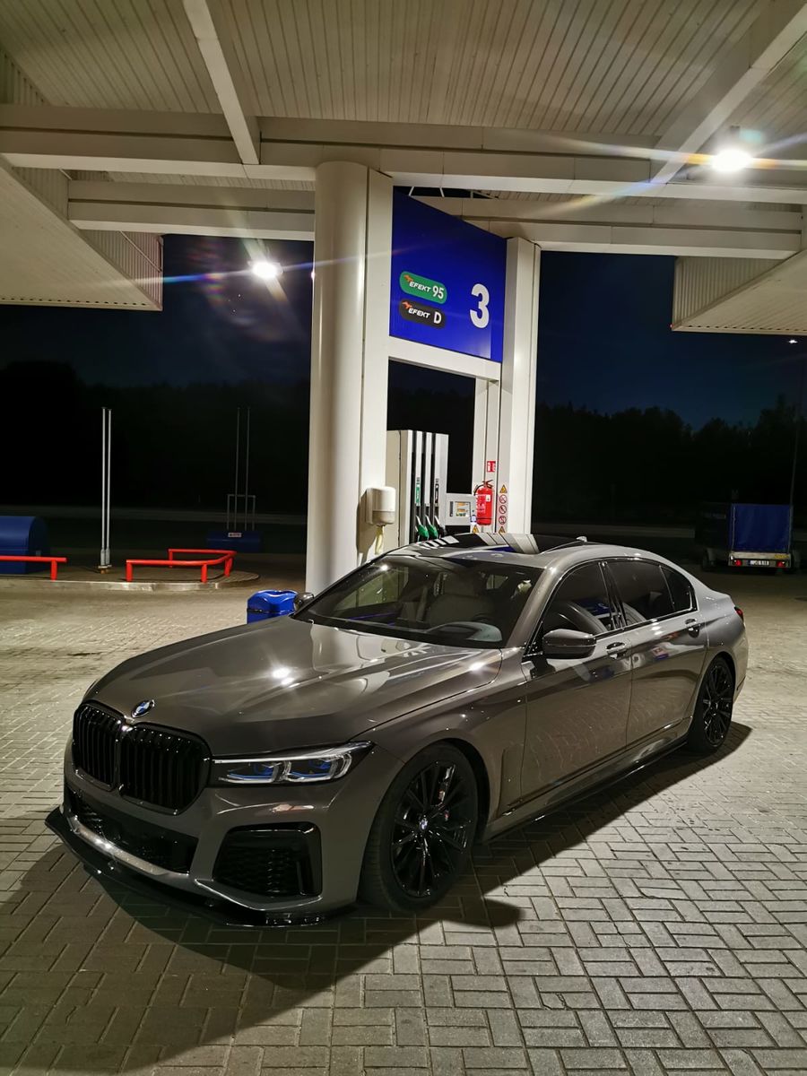 7 Series G12 LCI Long - Performance Side skirts addons Carbon in Blades ...