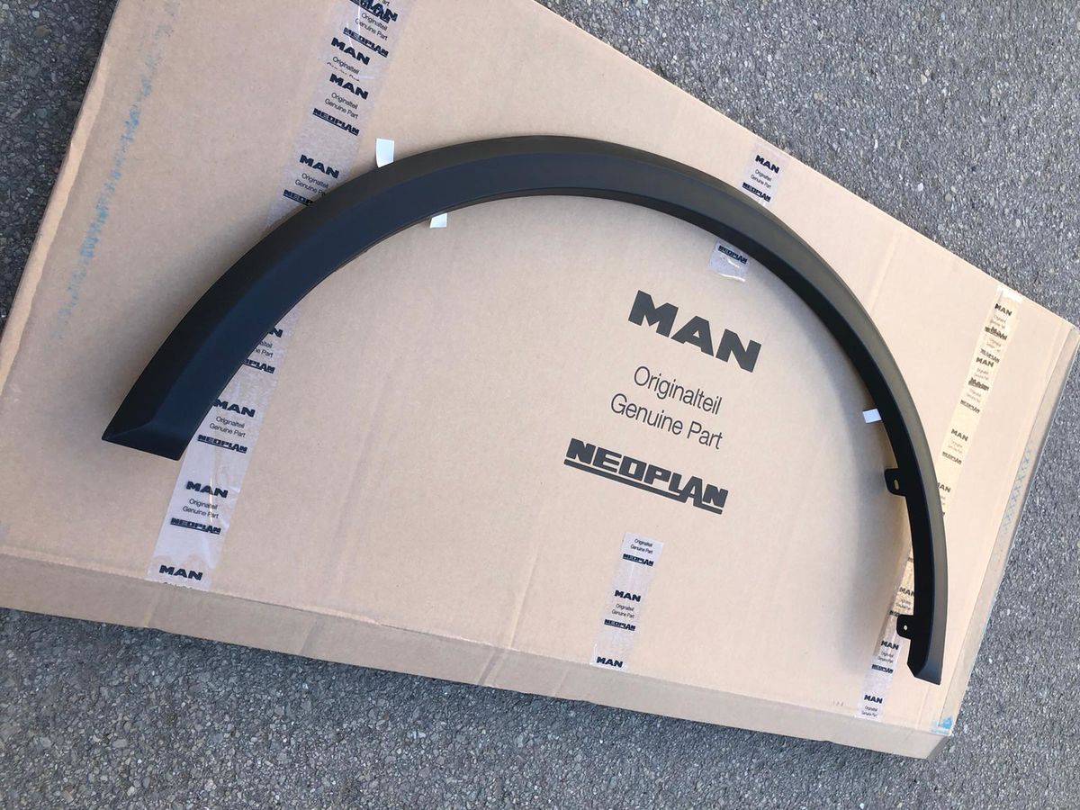 Genuine wide REAR LEFT fender arch for VW Crafter MK2 / MAN TGE MK1 in ...