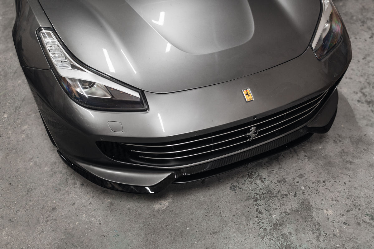 CARBON Performance Aero front splitter for Ferrari GTC4 Lusso in Lips ...